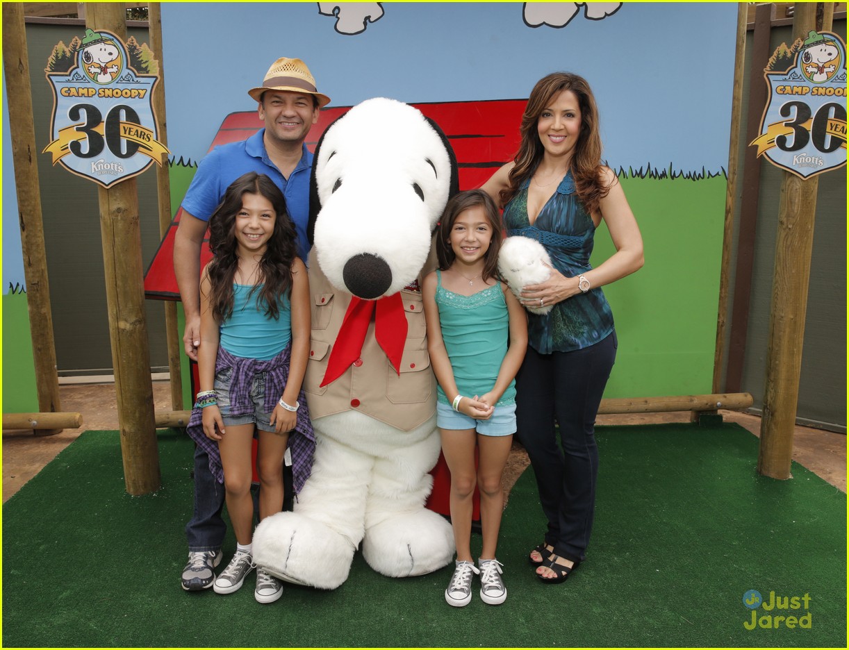 Audrey Whitby & Joey Bragg Celebrate Camp Snoopy's 30th Anniversary ...
