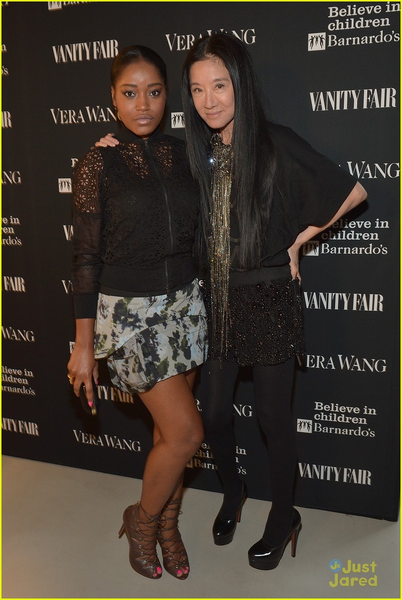 Full Sized Photo of kat graham danielle panabaker vera wang opening 03 ...