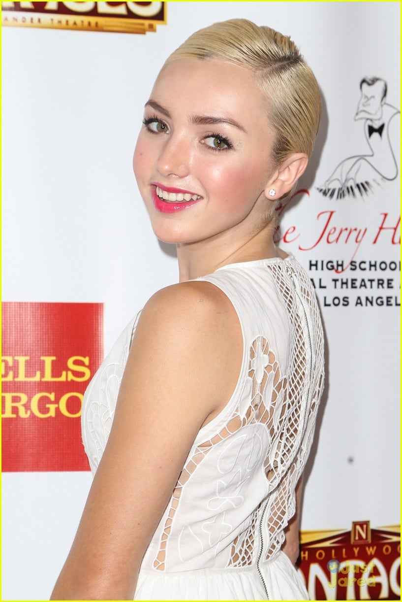Full Sized Photo of peyton list kevin chamberlin jerry herman awards 01 ...