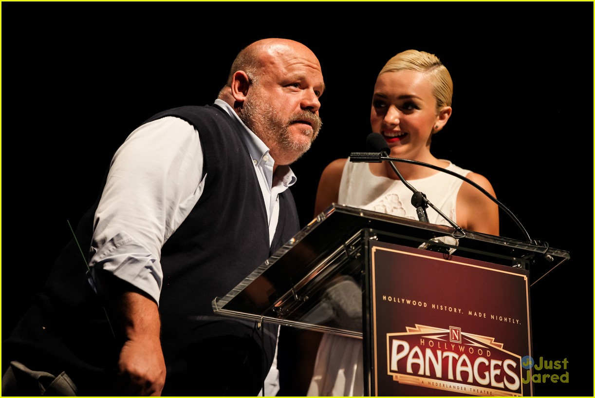Peyton List Performs with Kevin Chamberlin at Jerry Herman Awards 2014 ...