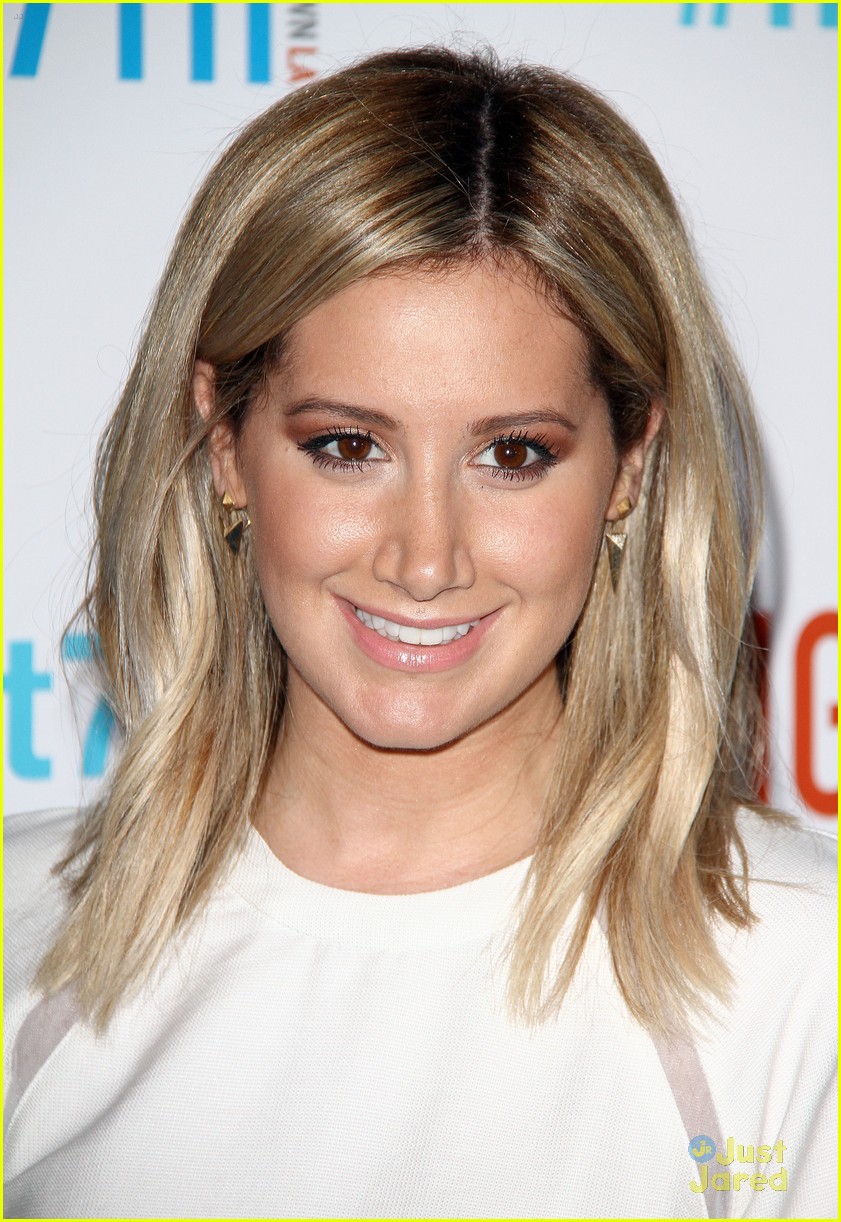 Full Sized Photo of ashley tisdale christopher french fiji water event ...