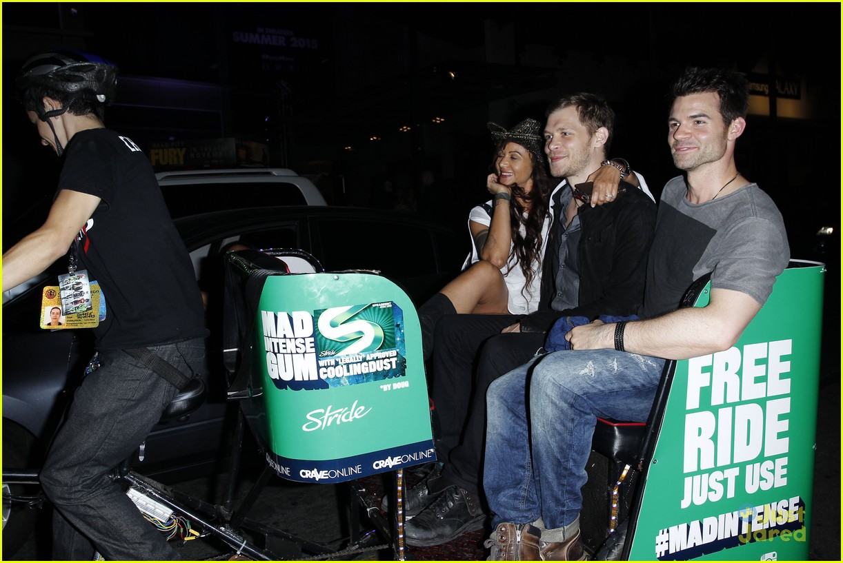 Newlyweds Joseph Morgan & Persia White Give Daniel Gillies A Lift To ...