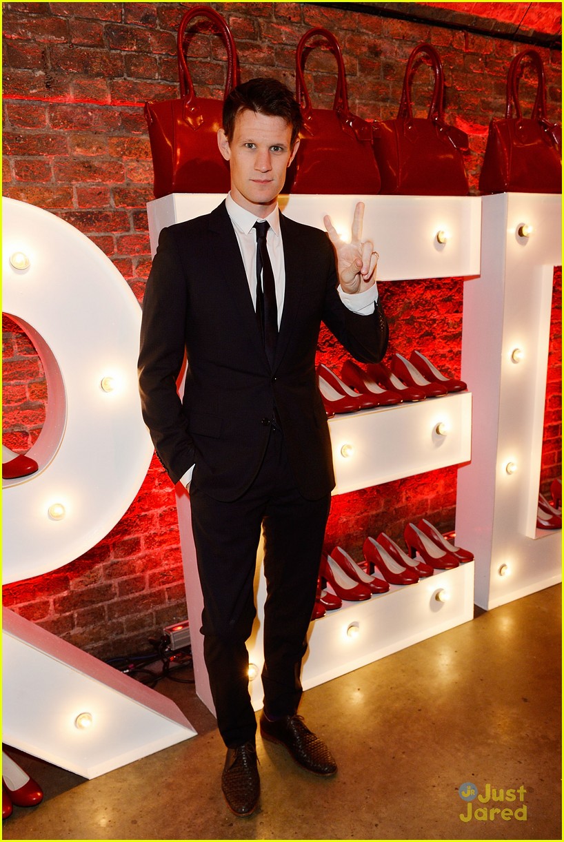 Lily James & Matt Smith Hit Up Vivienne Westwood's Virgin Atlantic Uniform Launch Party | Photo ...