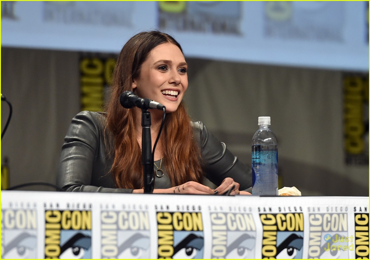 Elizabeth Olsen Joins 'Avengers: Age of Ultron' Panel at Comic-Con 2014 ...