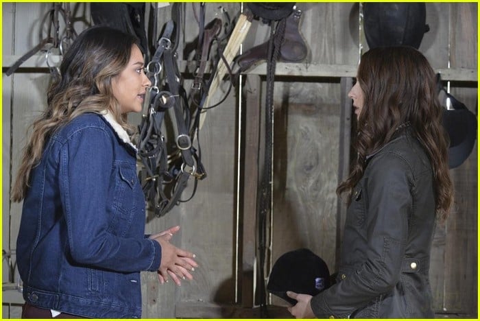 Full Sized Photo of pretty little liars anatomy haleb kiss stills 07 ...