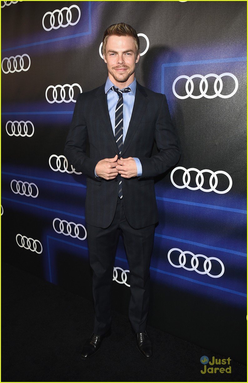 Derek Hough Takes On Two Emmys 2014 Parties With Amy Purdy | Photo ...