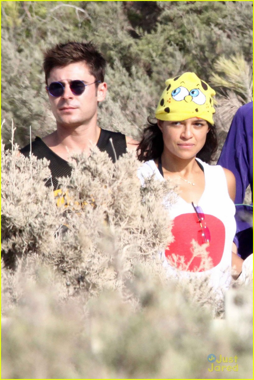 Zac Efron & Michelle Rodriguez Continue Their Summer Romance in Ibiza ...