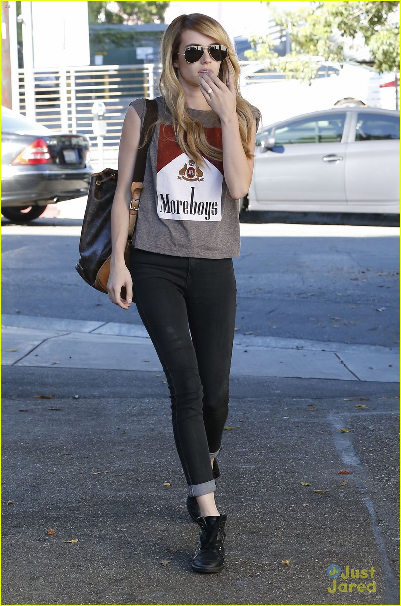 Emma Roberts is Back to Blonde - See Her New Light, Long Locks! | Photo ...