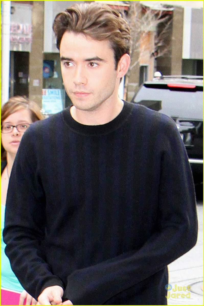 Jamie Blackley Premieres New Movie 'If I Stay' in Toronto with Author ...