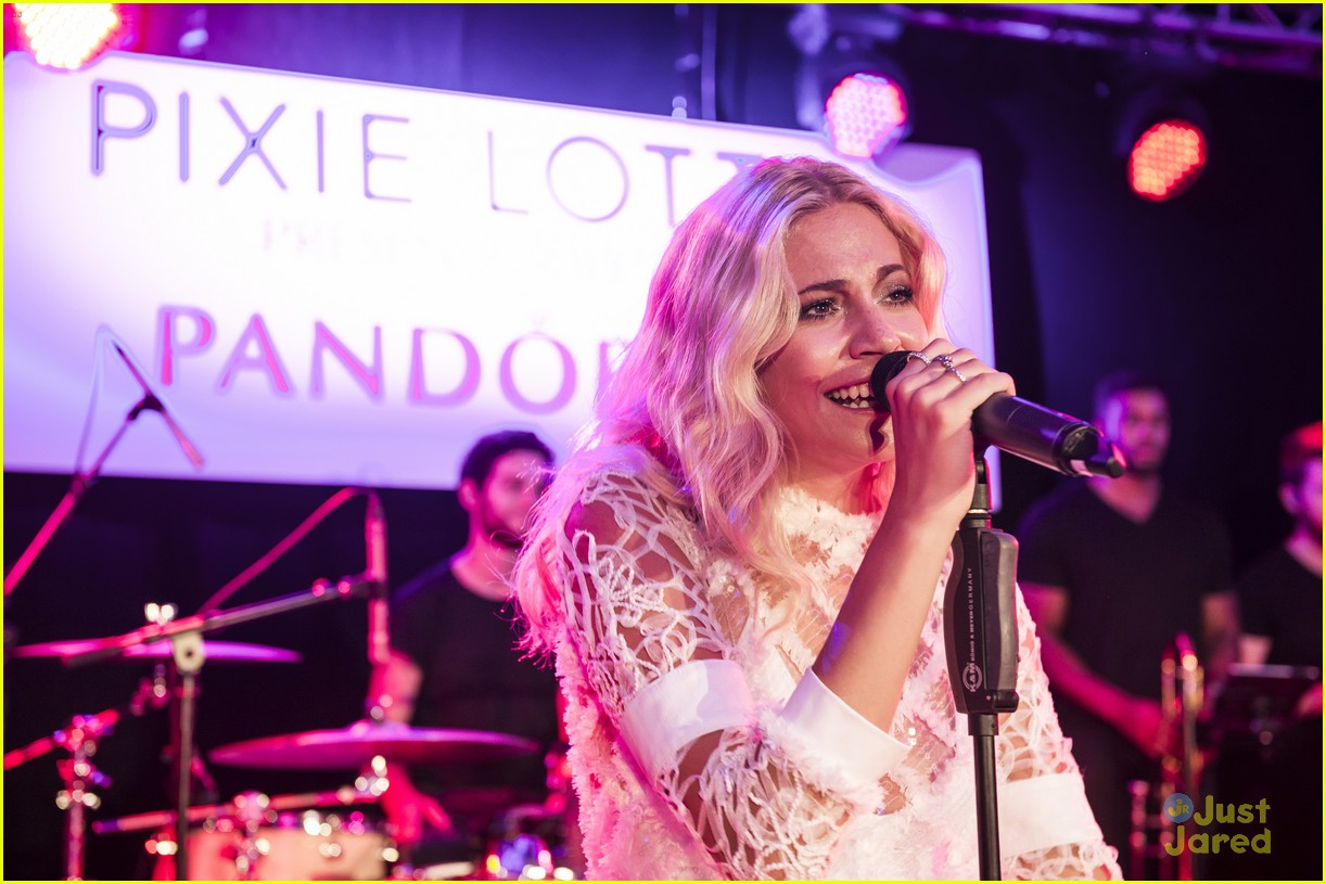 Pixie Lott Switches Up Her Oufit for Album Launch Party Performance ...