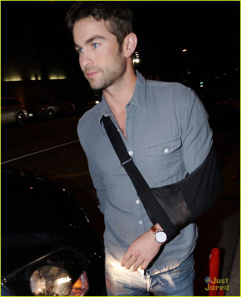 Chace Crawford Sports a Sling on His Arm - But Still Looks Really Hot ...