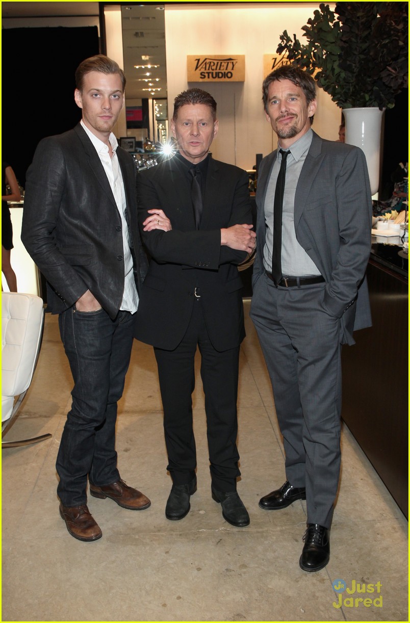 Full Sized Photo of jake abel brett davern love mercy tiff 03 | Brett ...