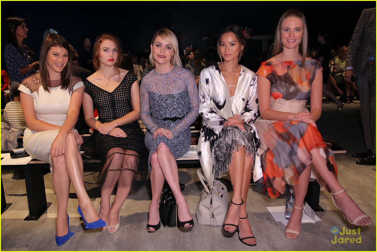 Jamie Chung & Holland Roden are Lovely 'Lela Rose' Ladies! | Photo ...