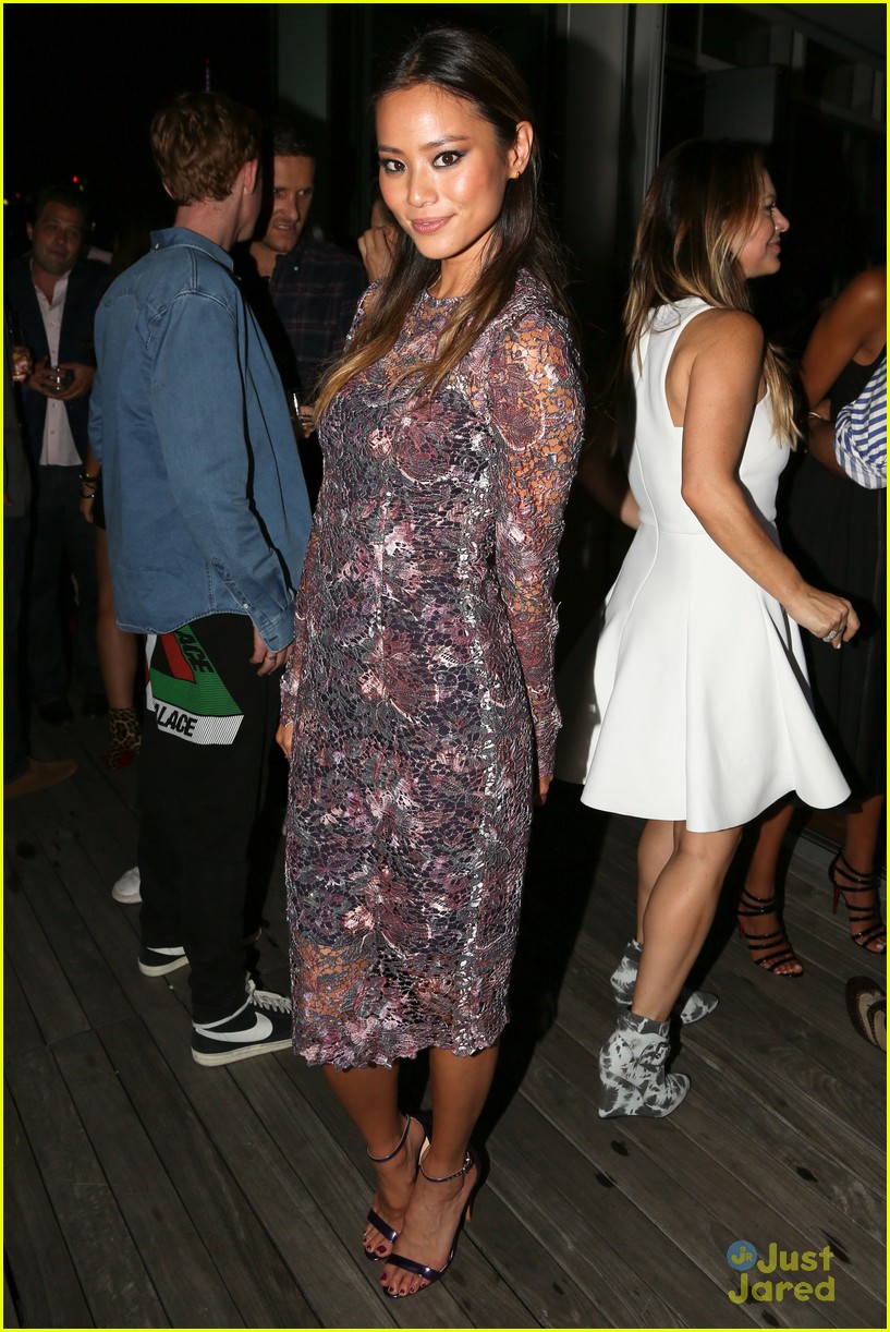 Full Sized Photo of jamie chung holland roden lela rose nyfw 2014 21 ...