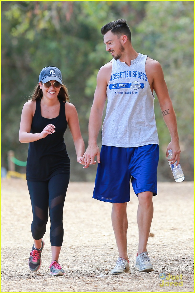 Lea Michele Hikes with Shirtless Boyfriend Matthew Paetz! | Photo ...