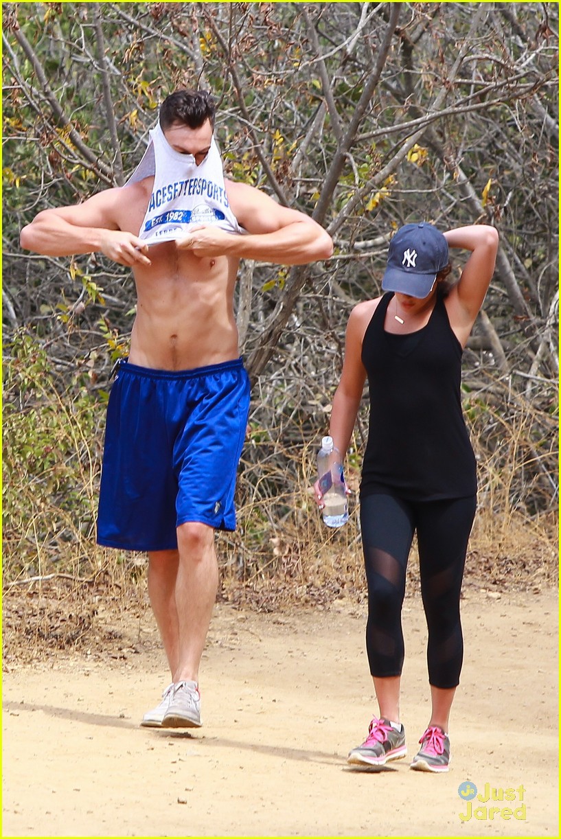 Lea Michele Hikes with Shirtless Boyfriend Matthew Paetz! | Photo ...