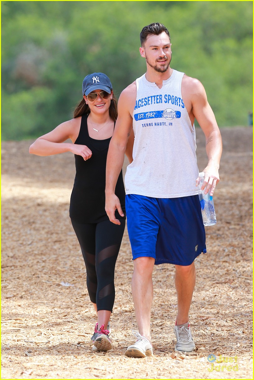 Lea Michele Hikes with Shirtless Boyfriend Matthew Paetz! | Photo ...
