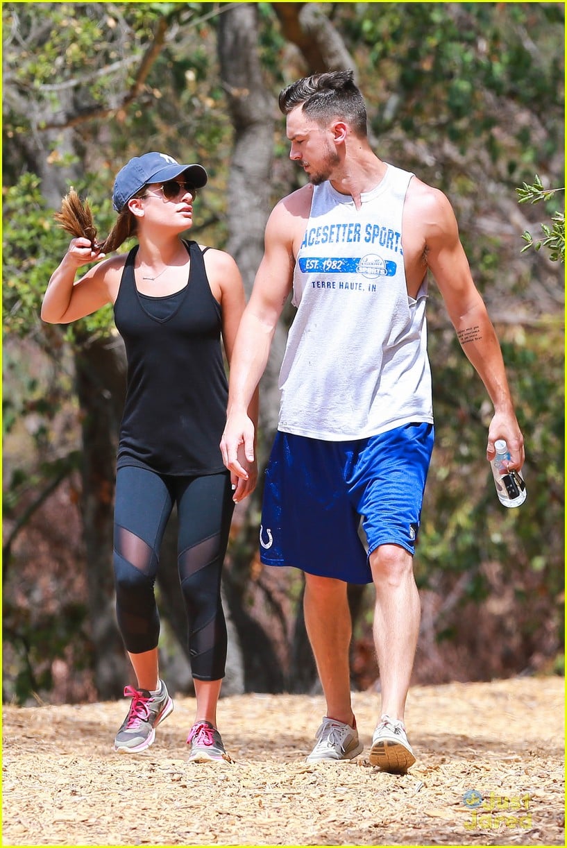 Lea Michele Hikes with Shirtless Boyfriend Matthew Paetz! | Photo ...