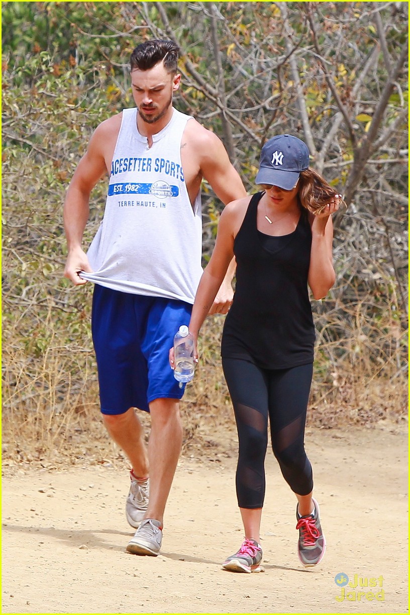 Lea Michele Hikes with Shirtless Boyfriend Matthew Paetz! | Photo ...