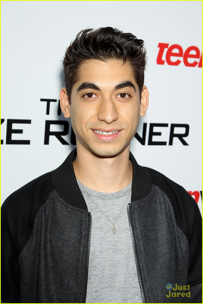 Full Sized Photo of dylan obrien maze runner screening teen vogue 12 ...