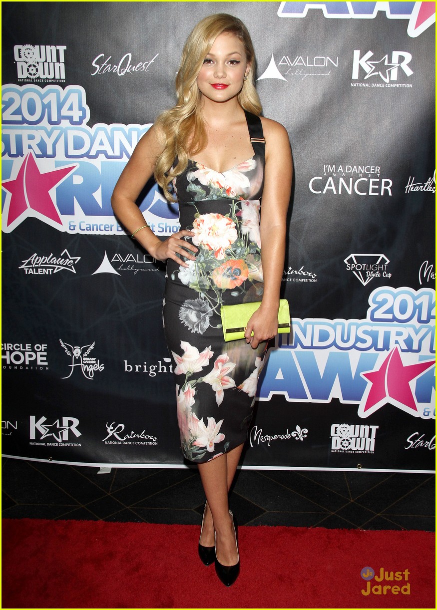 Olivia Holt & Dylan Riley Snyder Join DWTS Pros For Industry Dance ...