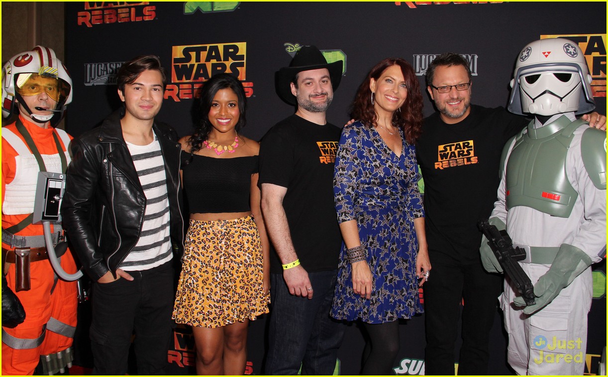 Piper Curda & Olivia Holt Get Rebellious at 'Star Wars Rebels' Premiere ...