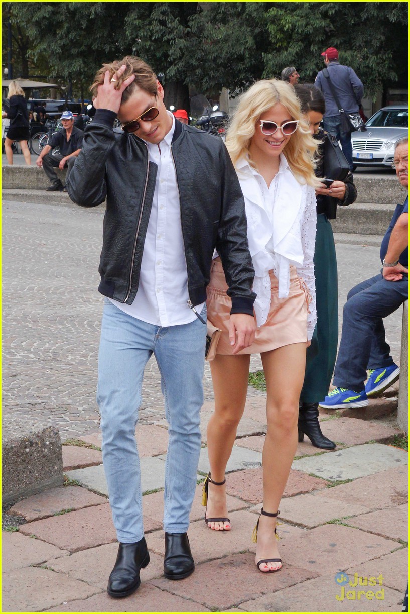 Pixie Lott & Ella Eyre Make it to Milan for Just Cavalli Fashion Show ...