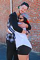 Val Chmerkovskiy Hugs It Out With A Fan After DWTS Practice with Janel ...