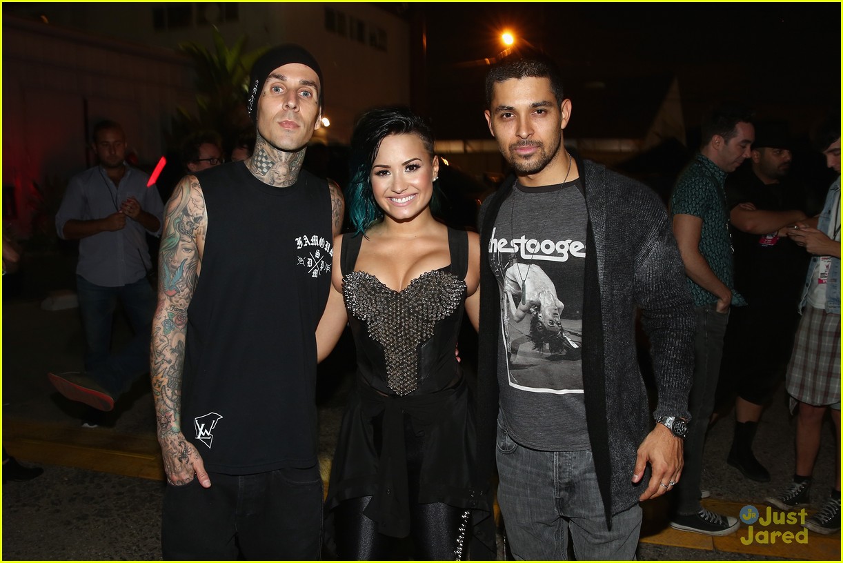 Demi Lovato's Boyfriend Wilmer Valderrama Shows Support at Vevo Concert ...