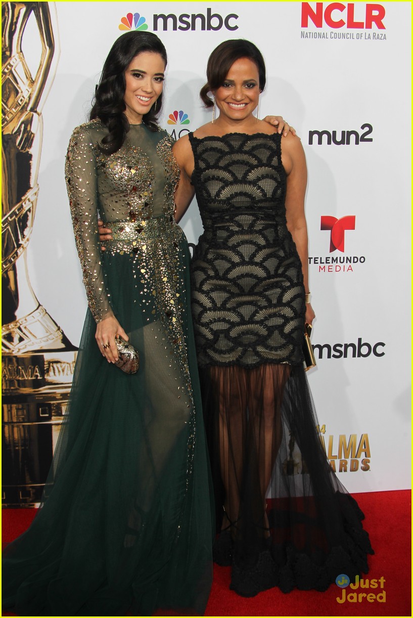 Edy Ganem & Fatima Ptacek Bring Glitter & Edge To ALMA Awards 2014 ...