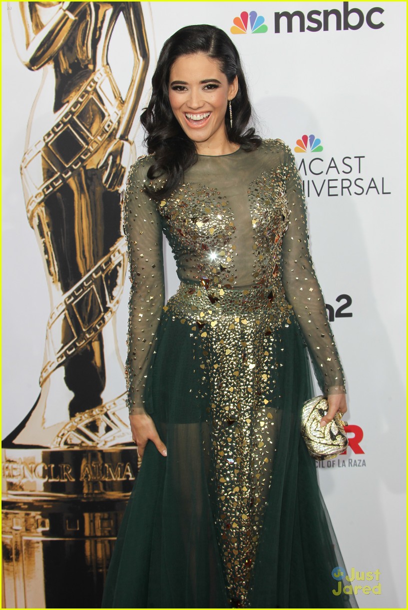 Edy Ganem & Fatima Ptacek Bring Glitter & Edge To ALMA Awards 2014 ...