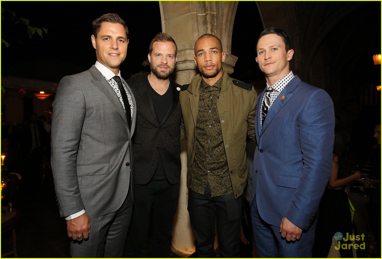 Gracepoint's Kendrick Sampson Dines Out With Designer Simon Spurr ...