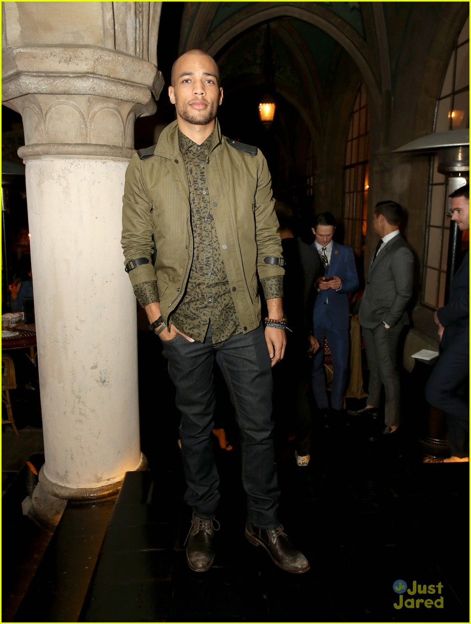 Gracepoint's Kendrick Sampson Dines Out With Designer Simon Spurr ...
