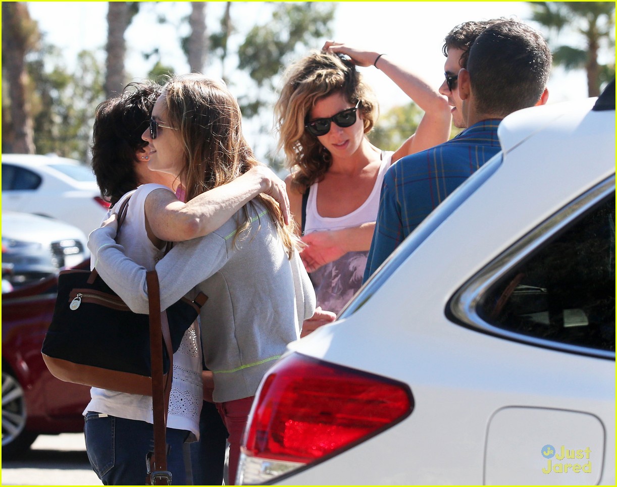 Full Sized Photo of leighton meester adam brody take their family to ...
