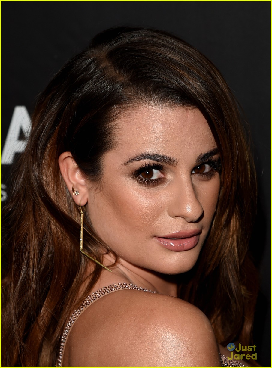 Lea Michele Makes Her First Red Carpet Appearance with Matthew Paetz ...