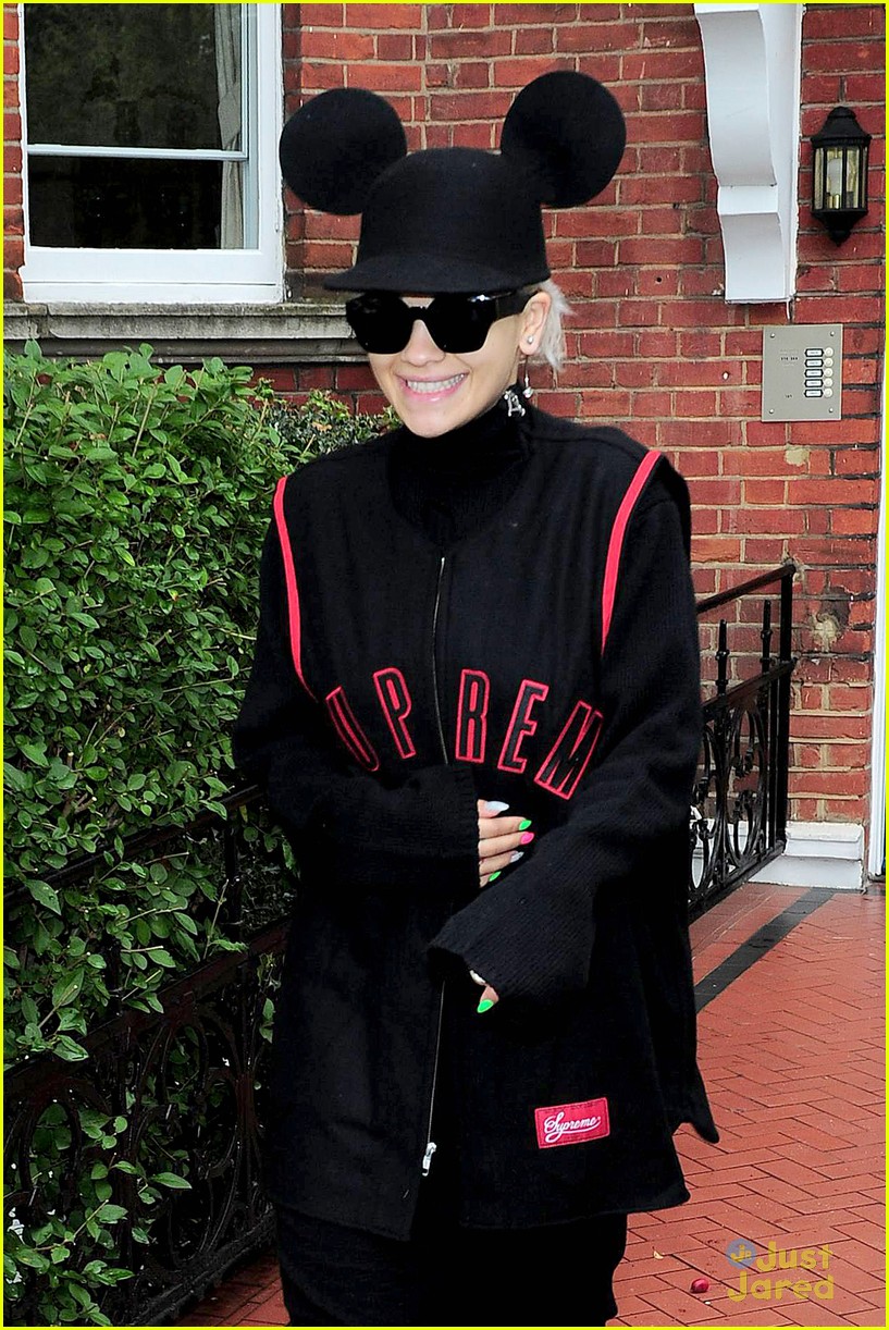 Rita Ora Shows Her Mickey Mouse Spirit During Date With Ricky Hilfiger ...