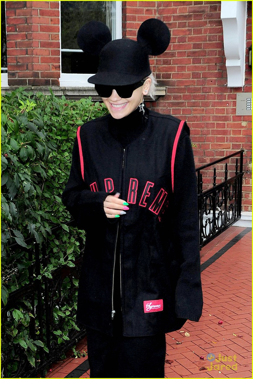 Rita Ora Shows Her Mickey Mouse Spirit During Date With Ricky Hilfiger ...