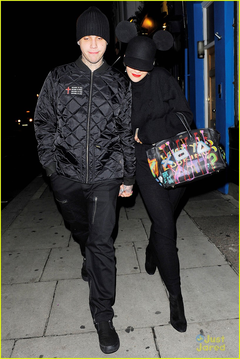 Rita Ora Shows Her Mickey Mouse Spirit During Date With Ricky Hilfiger ...