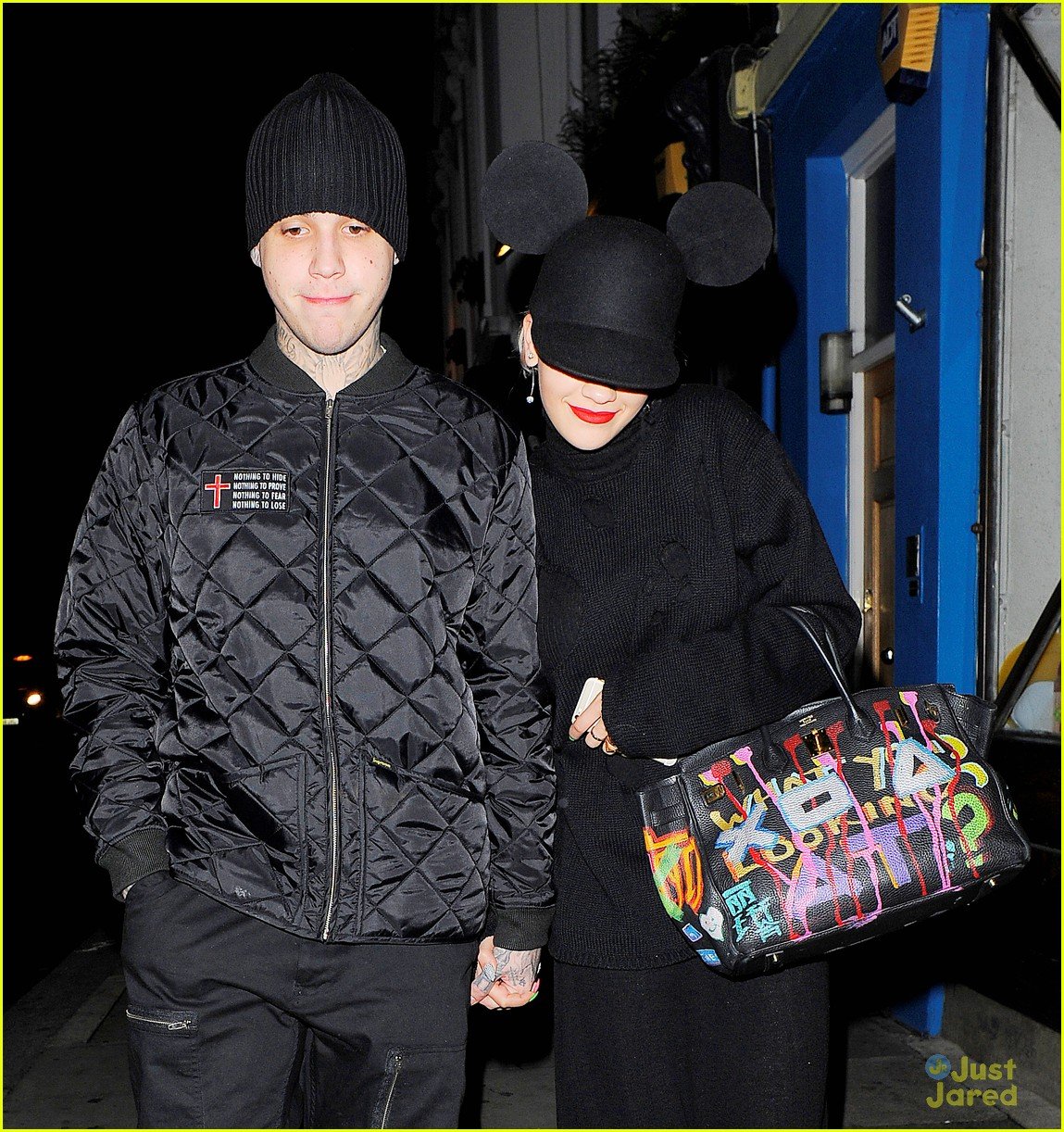 Rita Ora Shows Her Mickey Mouse Spirit During Date With Ricky Hilfiger ...