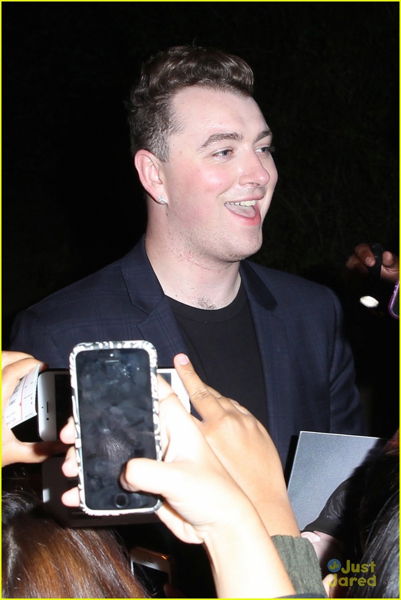 Sam Smith Looks So Happy After Sold Out Los Angeles Concert | Photo ...