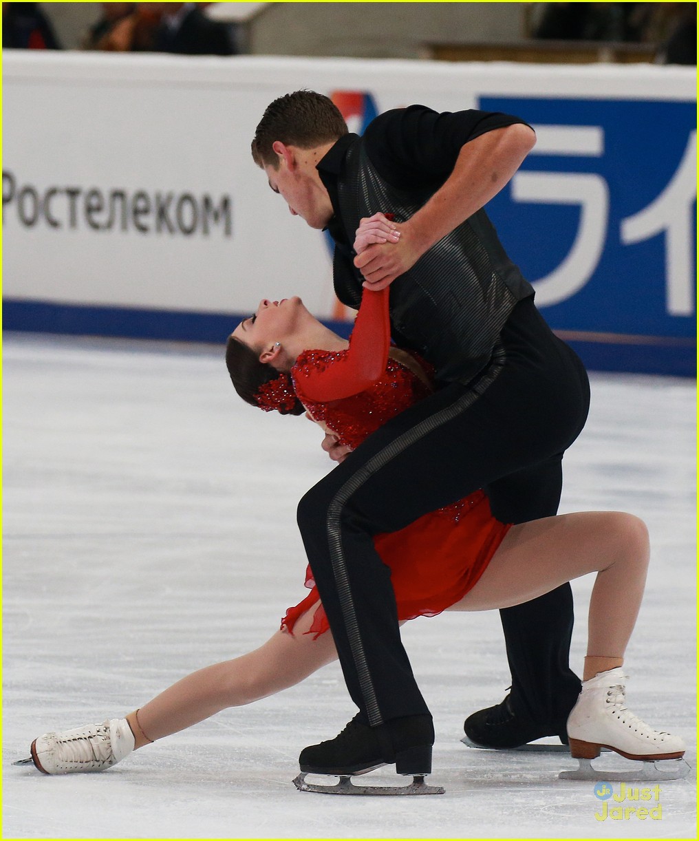 Ice Dancers Madison Chock & Evan Bates Claim Rostelecom Cup Title ...