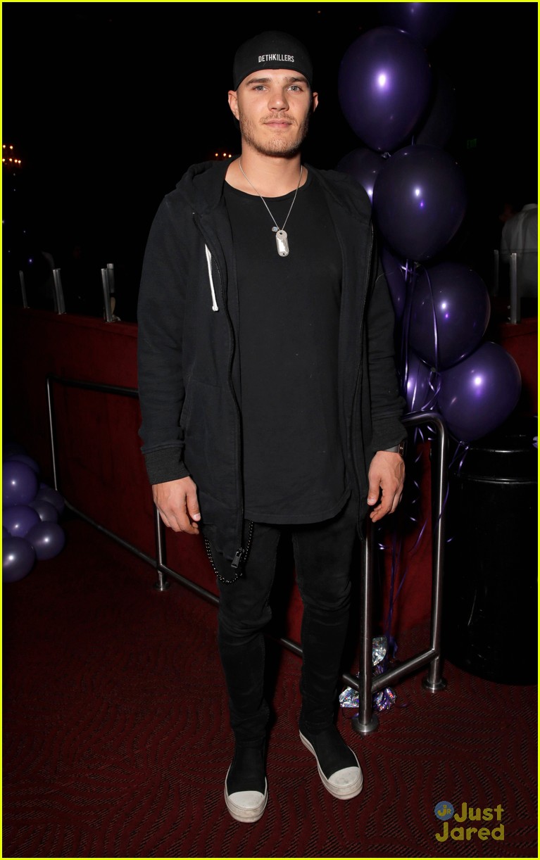 Holland Roden & Max Carver Couple Up at Just Jared's Homecoming Dance ...