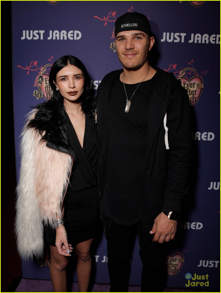 Holland Roden & Max Carver Couple Up at Just Jared's Homecoming Dance ...