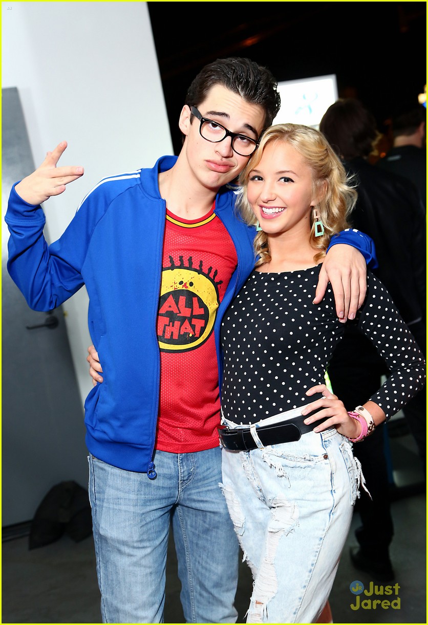 Nolan Gould & Austin North Party It Up At Katherine McNamara's 19th ...