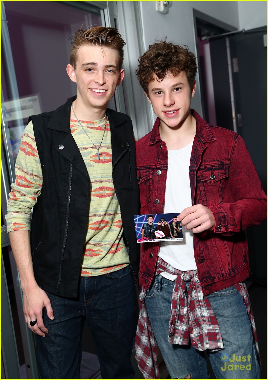 Nolan Gould & Austin North Party It Up At Katherine McNamara's 19th ...