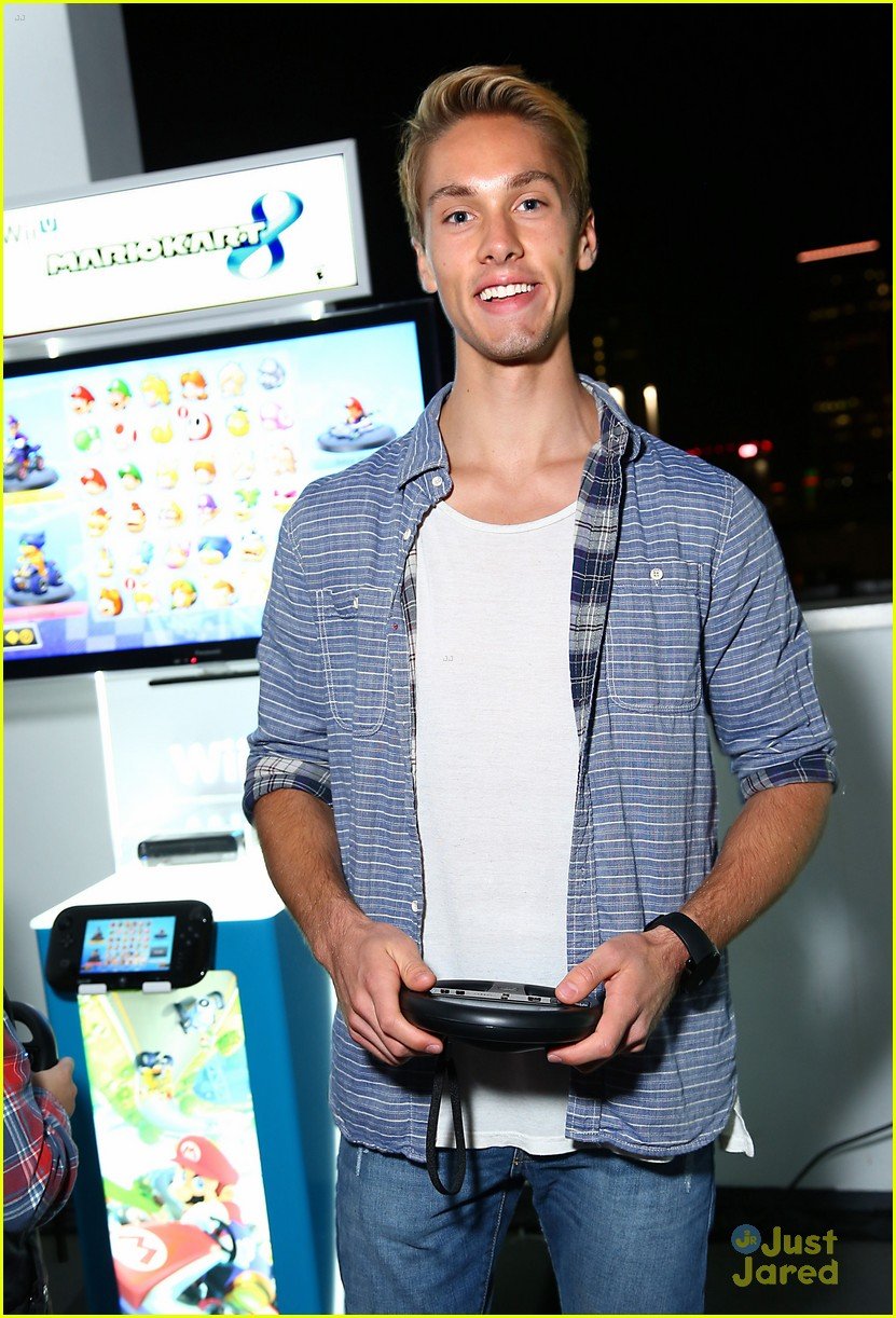 Nolan Gould & Austin North Party It Up At Katherine McNamara's 19th ...