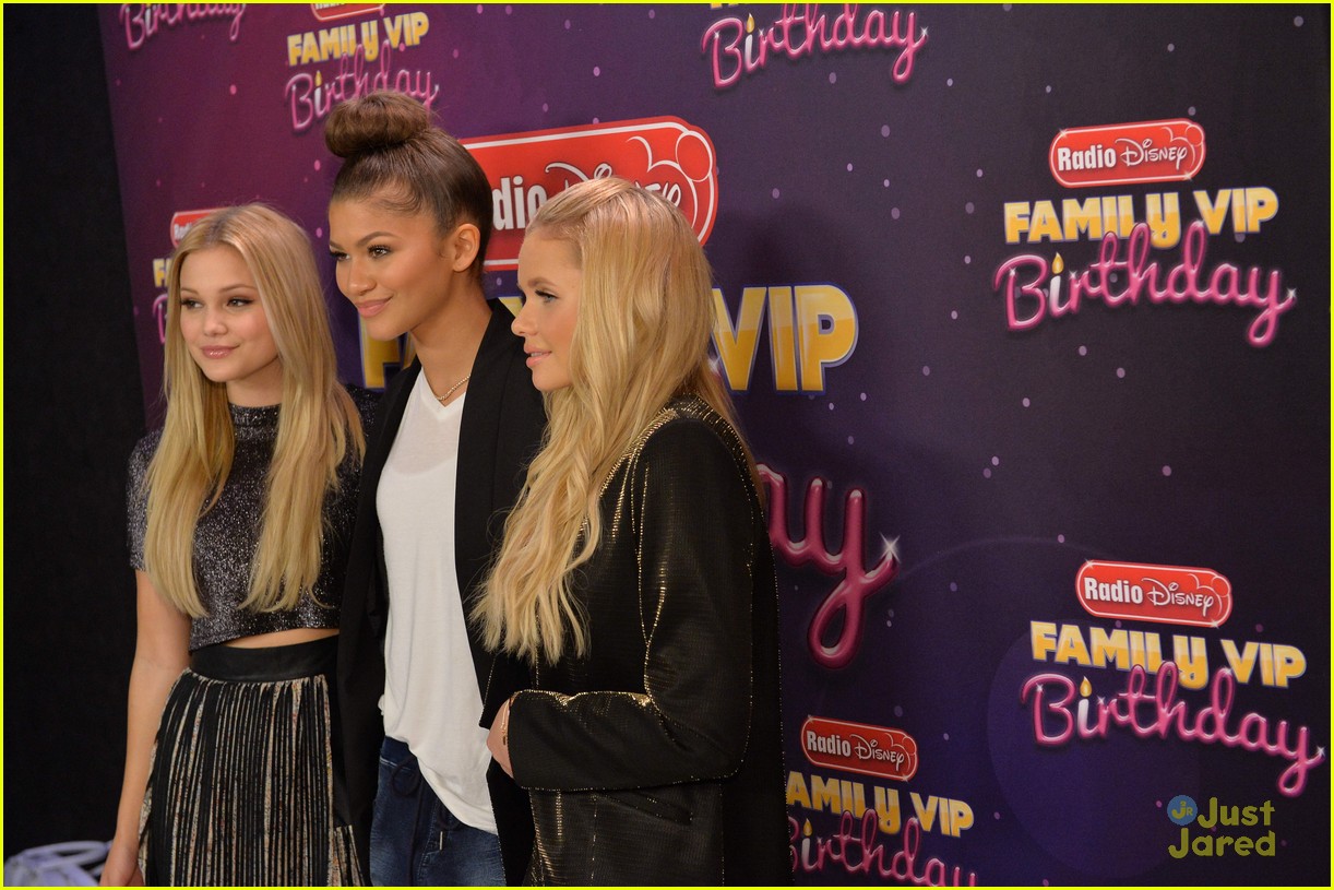 Zendaya & Alli Simpson Celebrate Radio Disney's Birthday With McClain ...