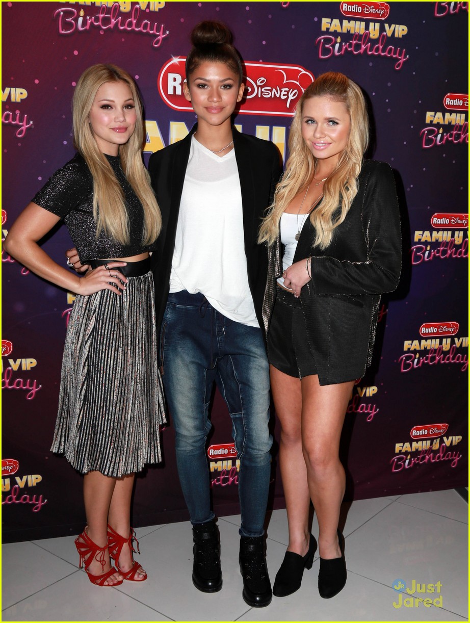 Zendaya & Alli Simpson Celebrate Radio Disney's Birthday With McClain ...
