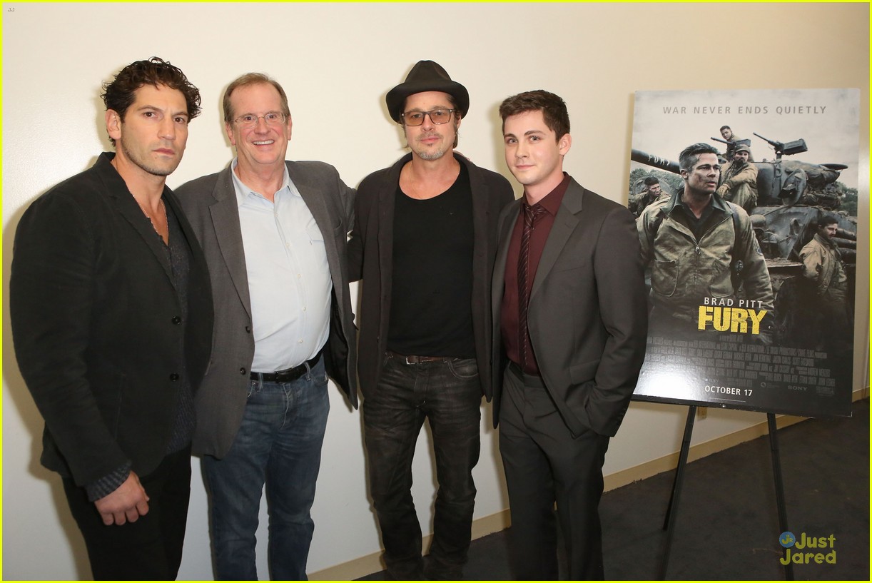 Logan Lerman Had His Ear Licked by Jon Bernthal! | Photo 750366 - Photo ...