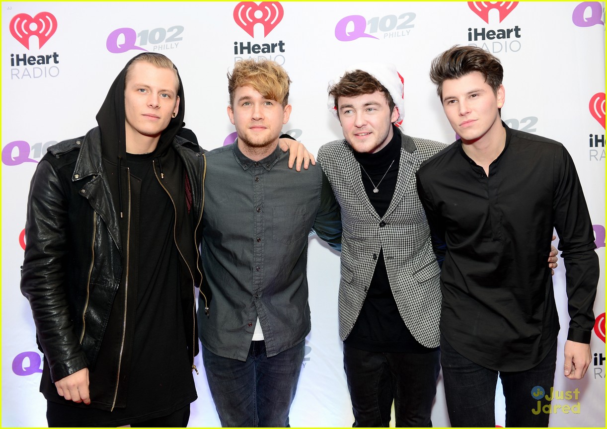 Rixton Hit Up Q102's Jingle Ball After Lewis Morgan Hangs With Ella ...